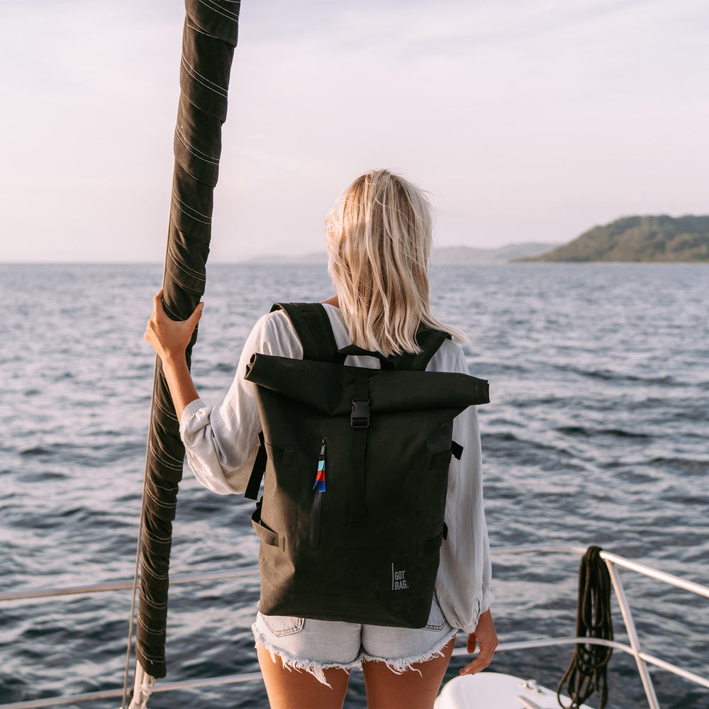 GOT BAG - World's first backpack made of recycled Ocean Impact Plastic