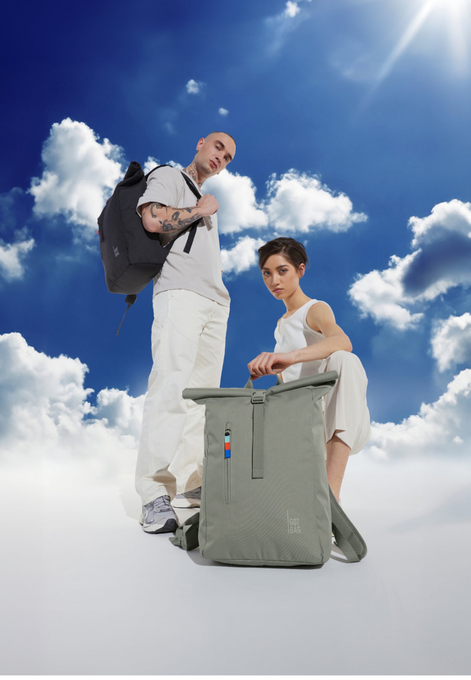 GOT BAG - World's first backpack made of recycled Ocean Impact Plastic